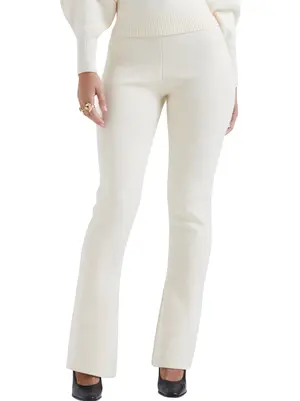 HOUSE OF CB HOUSE OF CB Nereida Rib Flare Pants