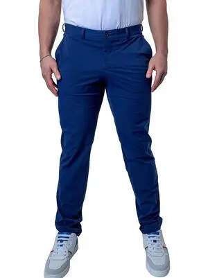 MACEOO Allday Slim Fit Pants - Blue