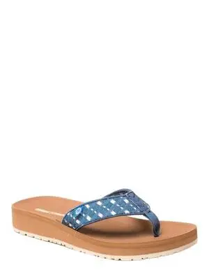 Minnetonka Hedy 2.0 Flip Flop - Light Blue Denim