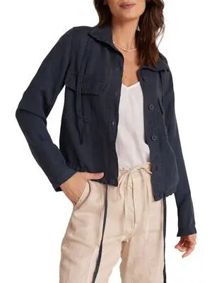 Bella Dahl River Utility Jacket - Coastal Navy