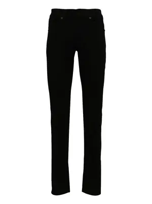 DONDUP George Mid-rise Tapered Jeans - Black