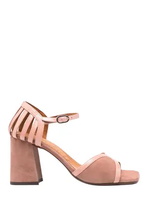 Chie Mihara Pelu 85mm Leather Sandals - Pink