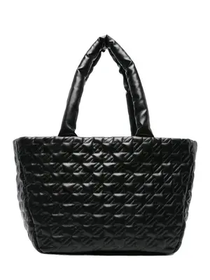MSGM Medium Puffy Tote Bag - Black