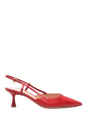 GIANVITO ROSSI Gianvito Rossi Ascent 55mm Slingback Pumps Red