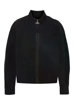 Jacquemus Zip-front Utility Jacket - Black