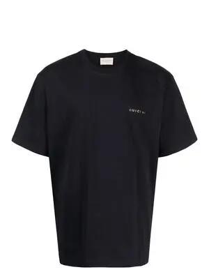 Buscemi Logo-print Cotton T-shirt - Black