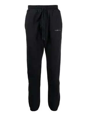 Buscemi Logo-print Cotton Track Pants - Black