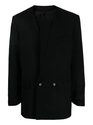 MARINA YEE Marina Yee Erza Asymmetric-Edge Blazer