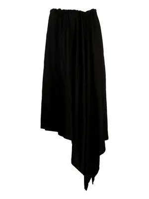 Yohji Yamamoto Sarrouel Trousers - Black