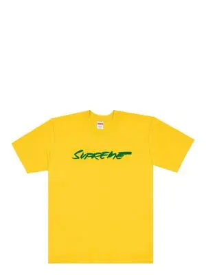 Supreme Futura Logo Tee - Yellow
