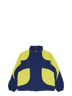 Supreme Logo Piping Hooded Track Jacket 'navy - Blue