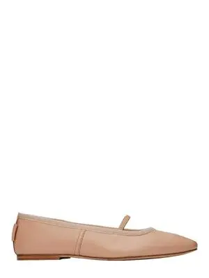 A.p.c. A.P.C. Swan Ballerina Flats Bab Pink Beige