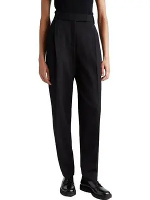 Partow Bacall Cotton Twill Pants - Black