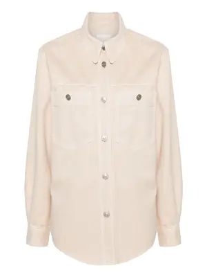 Isabel Marant Talbot Buttoned Shirt - Neutrals