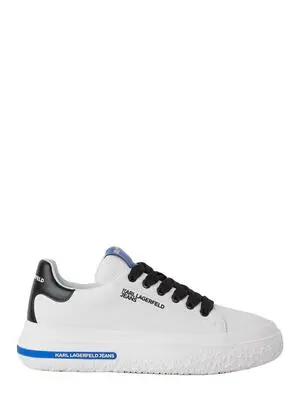 Karl Lagerfeld Leather Sneakers - White