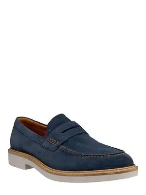 Ecco Metropole London Penny Loafer - Dark Ombre