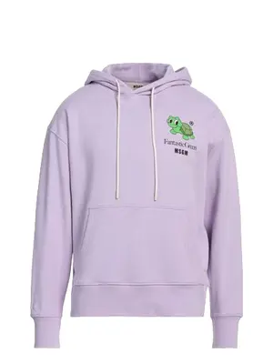 MSGM MSGM Organic Cotton Sweatshirt Purple