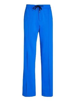 8 BY YOOX Drawstring Wide Leg Trousers - Blue