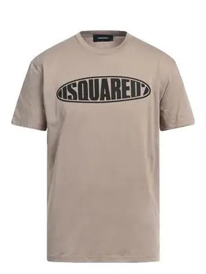 Dsquared2 T-shirt Midnight Size Cotton - Beige