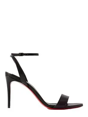 CHRISTIAN LOUBOUTIN Loubigirl 85 Leather Sandals - Black