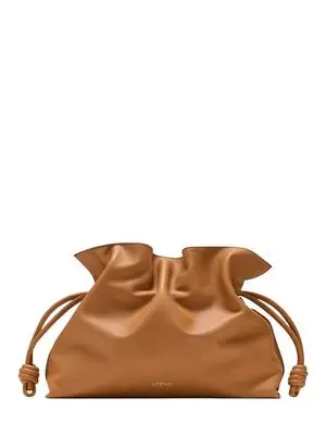 Loewe Flamenco Large Napa Leather Bag - Warm Desert