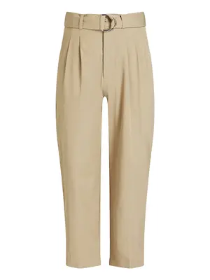 NANUSHKA Nanushka Tapered Cropped Twill Pants
