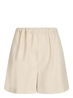 Loulou De Saison Seto Twill Shorts Cream