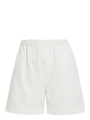 Loulou De Saison Seto Twill Shorts Off-white