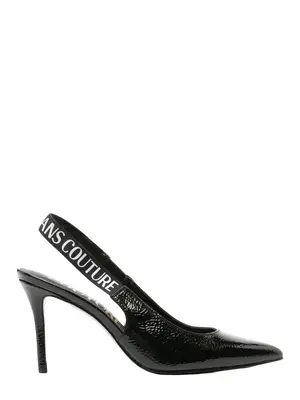 Versace Scarlett 90mm Slingback Pumps - Black