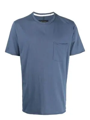 Rag & Bone Miles Cotton T-shirt - Blue