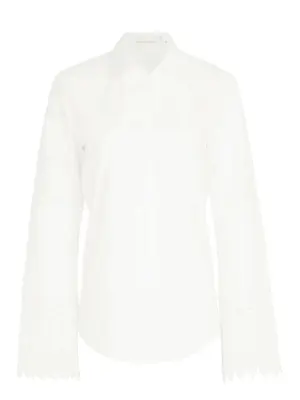 Silvia Tcherassi Aspasia Organic Cotton Blouse - Neutrals