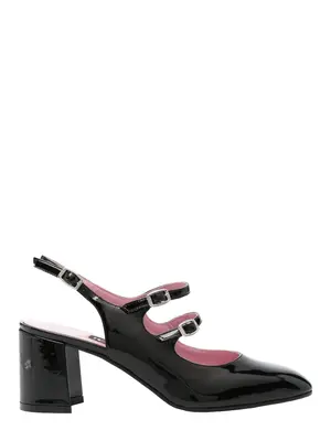 CAREL 70mm Patent-leather Pumps - Black