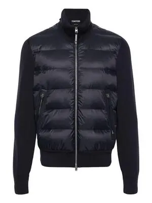 TOM FORD TOM FORD Quilted Padded Jacket Blue