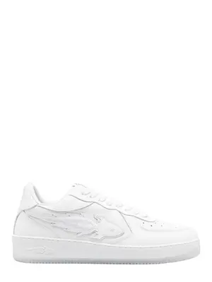 ENTERPRISE JAPAN Ej Rocket Panelled Sneakers - White