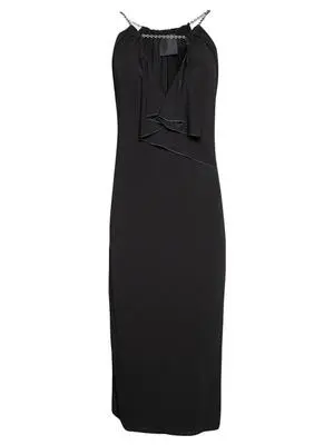 Givenchy Halter Midi Dress - Black