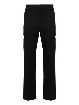 Valentino Garavani Rockstud Straight Trousers - Blue