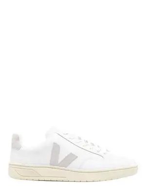 VEJA V-12 Leather Sneakers - White