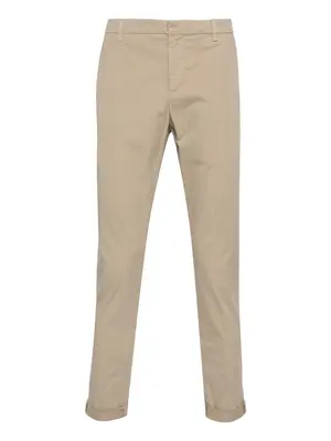 DONDUP Slim-fit Chino Trousers - Neutrals