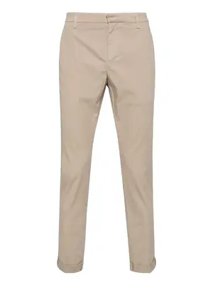 DONDUP Slim-fit Chino Trousers - Neutrals