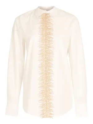 Silvia Tcherassi Isabel Organic Cotton Blouse - White