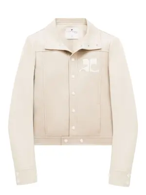 COURREGES Reedition Vinyl Jacket - Neutrals