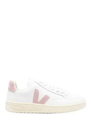VEJA V-12 Leather Sneakers - White