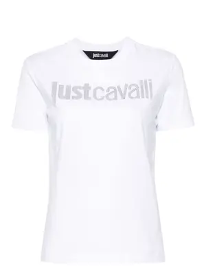 Just Cavalli Logo T-shirt - White