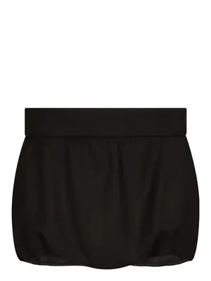 Dolce & Gabbana High-waisted Shorts - Black