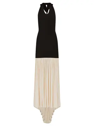 NINA RICCI Halterneck Maxi Dress