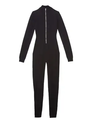 Fleur Du Mal Knitted Catsuit - Black