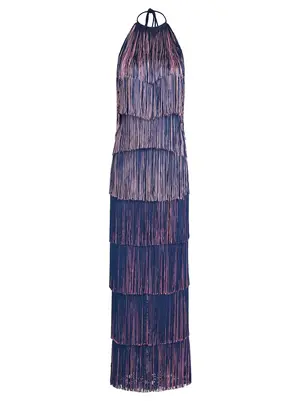 SILVIA TCHERASSI Silvia Tcherassi Paris Fringe Dress