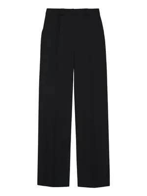 ANINE BING Drew Tailored Trousers - Black