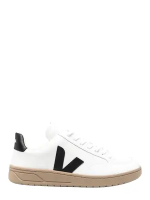 VEJA V-12 Leather Sneakers - White