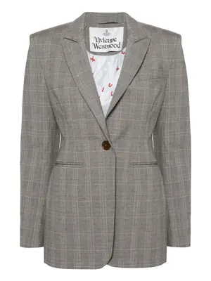 VIVIENNE WESTWOOD Single-breasted Blazer - Grey
